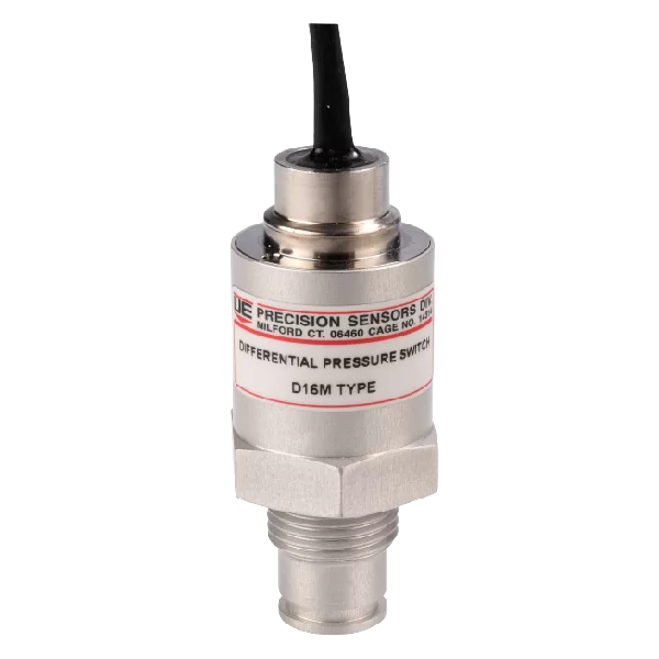 D16M From 4.0 to 75 psid. Absolute Pressure Switch - SCN
